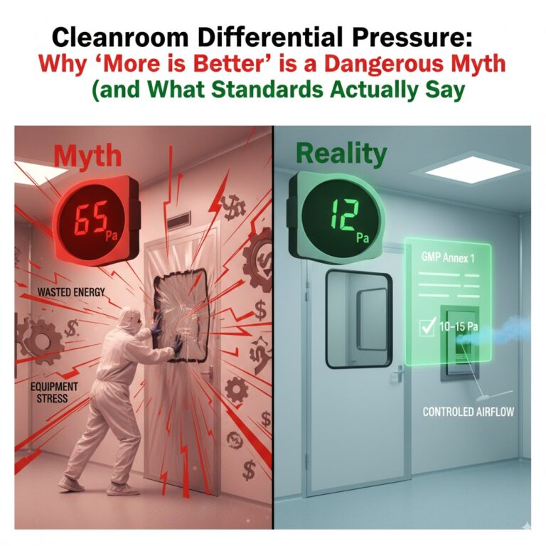 Cleanroom Differential Pressure: Why ‘More is Better’ is a Dangerous ...